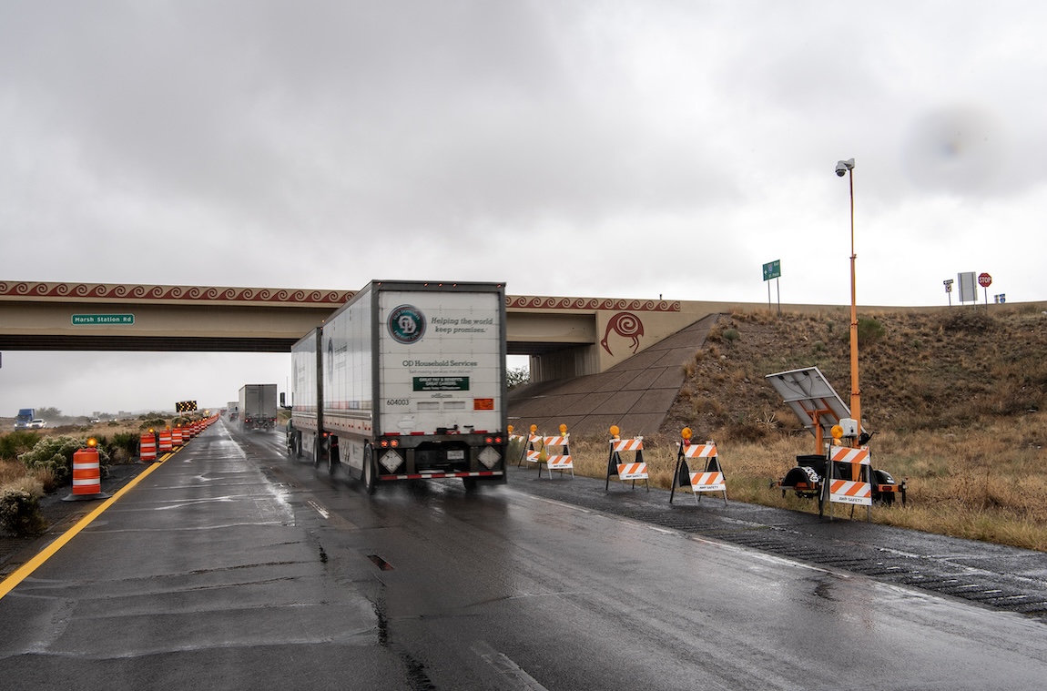 Smart Work Zone Technology for Major ADOT Project | AWP Safety
